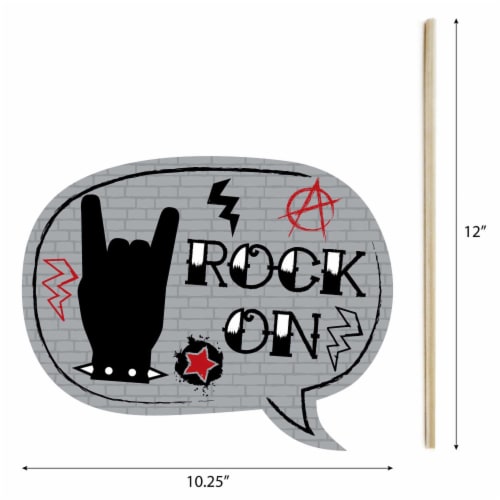 Rockstar photo booth props store
