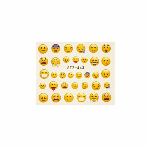 Wrapables 250 Smile Water Transfer Nail Decals 3d Nail Art Nail Decals