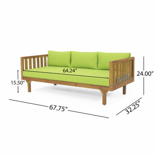 Acacia wood daybed store