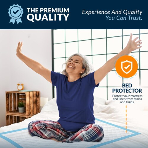 Med Pride 23x36 Inches Disposable Incontinence Pads 25 Count Dillons Food Stores