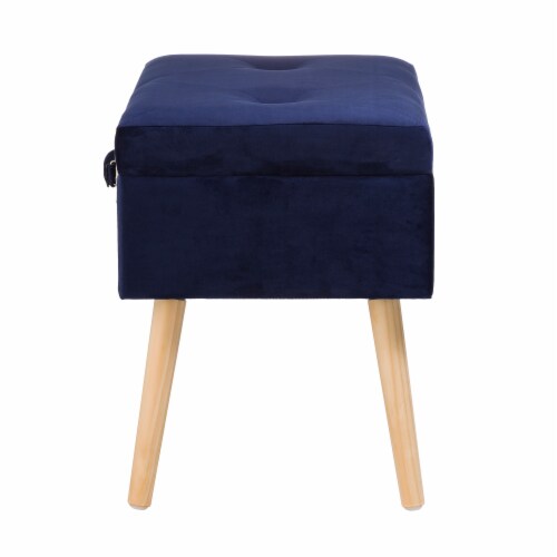 Navy storage stool store