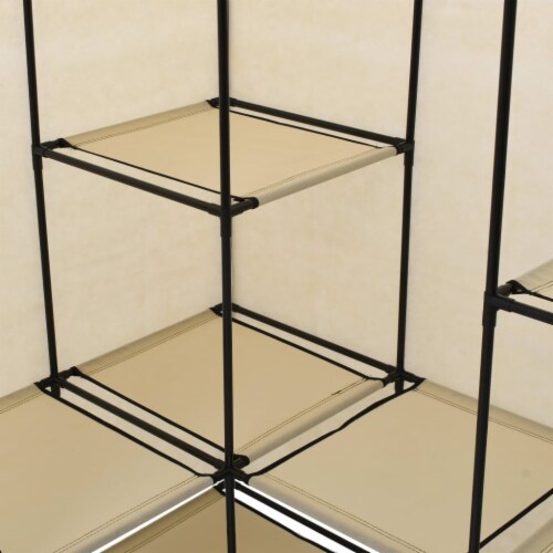 vidaXL Corner Wardrobe Cream 51.2 x34.3 x66.5 1 City Market