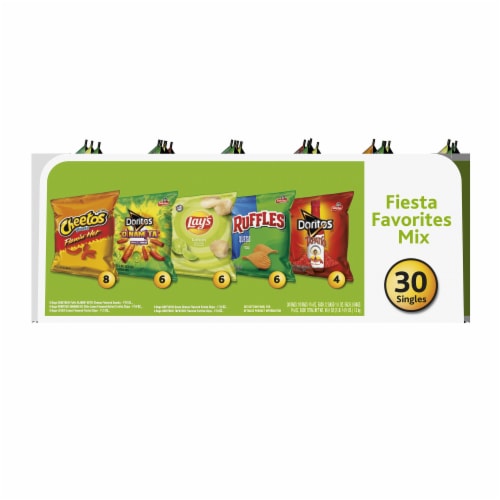 Frito-Lay Fiesta Favorites Mix Variety Pack, 30 ct - Kroger Frito-Lay Fiesta Favorites Mix Variety Pack, 30 ct - Kroger