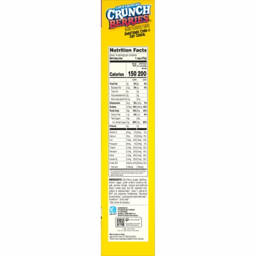 Cap'n Crunch's Crunch Berries Cereal, 18.7 oz - Ralphs Cap'n Crunch's Crunch Berries Cereal, 18.7 oz - Ralphs
