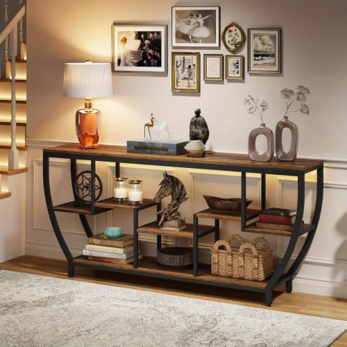 Industrial style hall table store