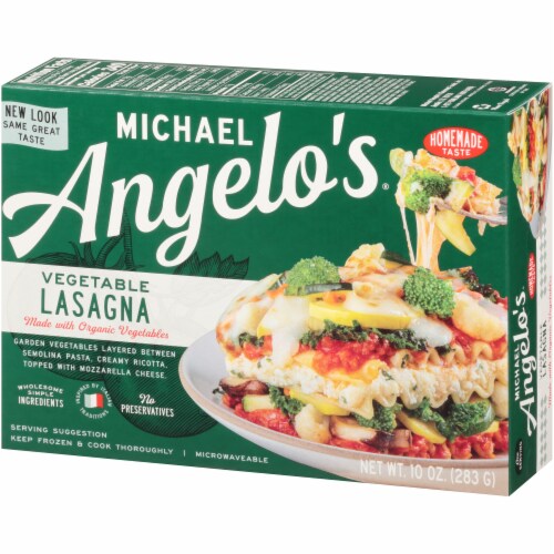 Michael Angelo's Vegetable Lasagna, 10 oz - King Soopers Michael Angelo's Vegetable Lasagna, 10 oz - King Soopers