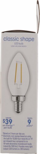 GE LED Classic Shape 40 Watt Bulb, 2 pk - Kroger GE LED Classic Shape 40 Watt Bulb, 2 pk - Kroger