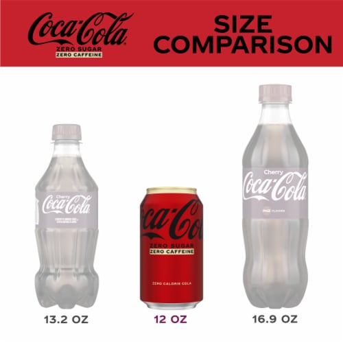 Coca-Cola® Zero Sugar Caffeine Free Soda Cans, 12 pk / 12 fl oz - Fry’s ... Coca-Cola® Zero Sugar Caffeine Free Soda Cans, 12 pk / 12 fl oz - Fry’s ...
