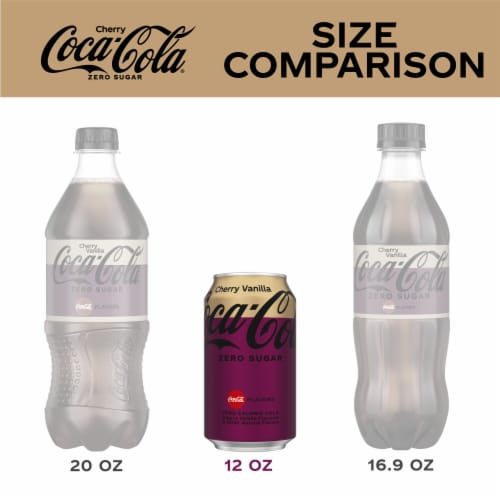 Coca-Cola® Cherry Vanilla Zero Sugar Soda Cans, 12 pk / 12 fl oz - Fry ... Coca-Cola® Cherry Vanilla Zero Sugar Soda Cans, 12 pk / 12 fl oz - Fry ...