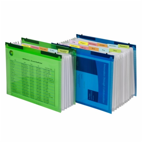 C-Line® Expanding File Folder, 7-Pocket, Hanging Tabs, Bright Green ... C-Line® Expanding File Folder, 7-Pocket, Hanging Tabs, Bright Green ...