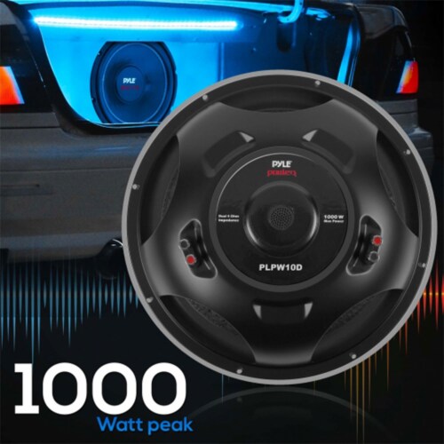 Pyle PLPW10D Power 10 Inch 1000 Watt 4 Ohm Car Audio Dual Voice Coil ... Pyle PLPW10D Power 10 Inch 1000 Watt 4 Ohm Car Audio Dual Voice Coil ...