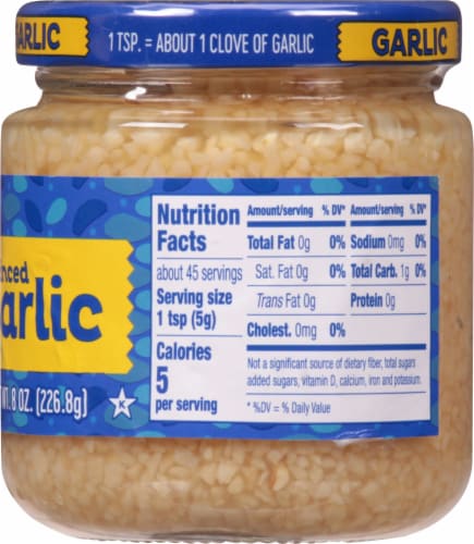 Spice World Minced Garlic, 8 oz - Kroger Spice World Minced Garlic, 8 oz - Kroger