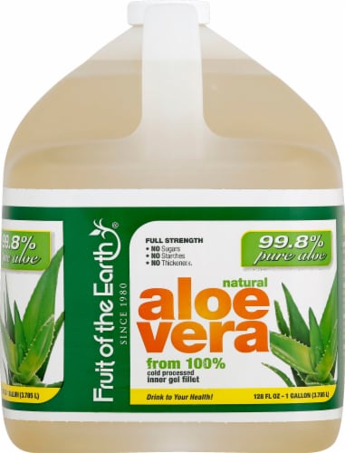 Fruit of the Earth Aloe Vera Juice, 128 fl oz - Kroger Fruit of the Earth Aloe Vera Juice, 128 fl oz - Kroger