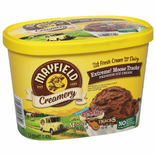 Mayfield Creamery® Extreme Moose Tracks® Ice Cream Tub 1 5 Quart