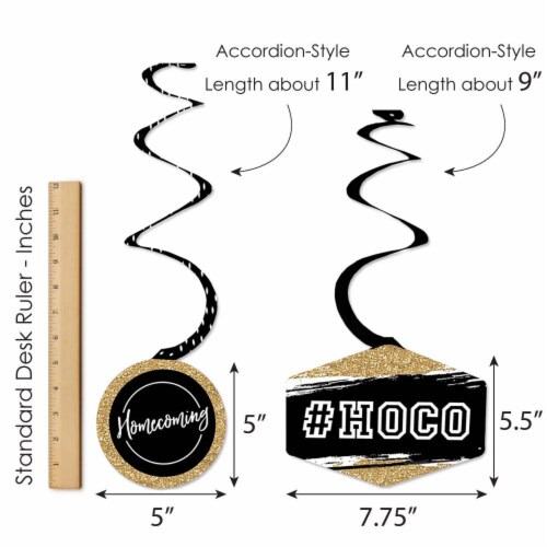 Big Dot Of Happiness Hoco Dance Homecoming Hanging Decor Party