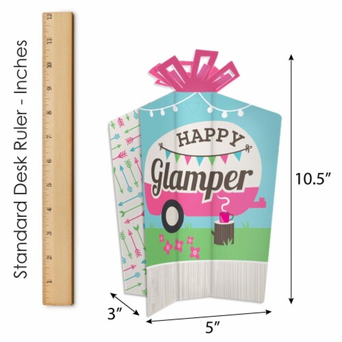Big Dot Of Happiness Lets Go Glamping Table Decor Party Fold