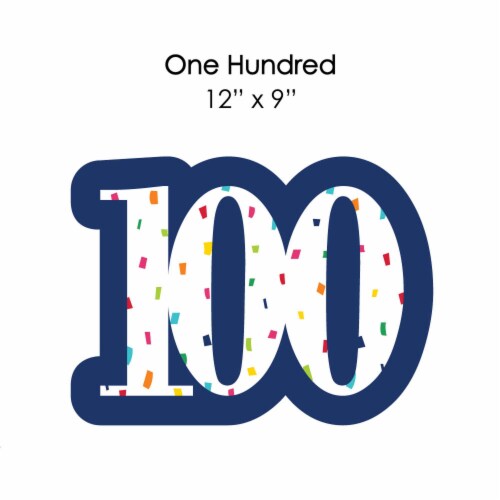 Big Dot Of Happiness 100th Birthday Cheerful Happy Birthday Lawn