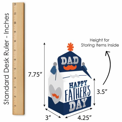 Big Dot Of Happiness Happy Fathers Day Treat Box Party Favors We Love