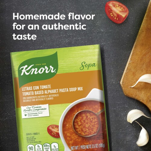 Knorr Pasta Soup Mix Tomato Based Alphabet Pasta 35 Oz Pack Of 18 18 Packs Kroger