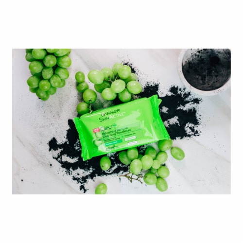 Garnier Skinactive Makeup Remover Wipes Clean Refreshing 25 0 Ct Qfc
