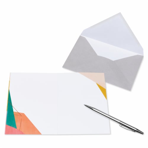 American Greetings Thank You Card - Geometric (#53), 1 ct - QFC American Greetings Thank You Card - Geometric (#53), 1 ct - QFC