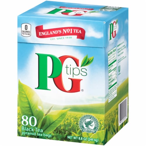 PG Tips® Black Tea Pyramid Tea Bags, 80 ct - Kroger PG Tips® Black Tea Pyramid Tea Bags, 80 ct - Kroger