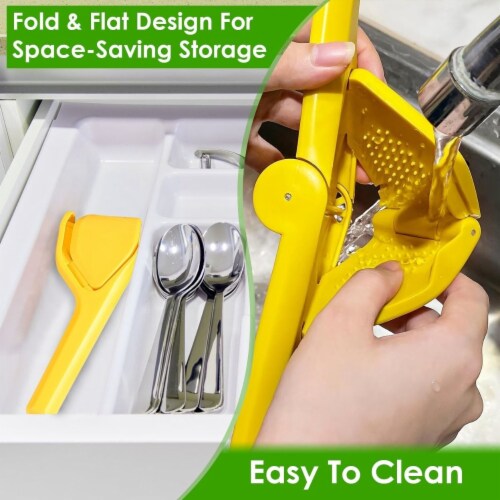 Manual Lemon Squeezer Fold Flat Design Effortless Hand Lemon Juicer ... Manual Lemon Squeezer Fold Flat Design Effortless Hand Lemon Juicer ...