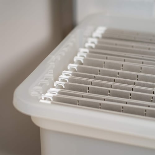 IRIS USA Letter & Legal Size Plastic Storage Bin Tote Organizing File ... IRIS USA Letter & Legal Size Plastic Storage Bin Tote Organizing File ...