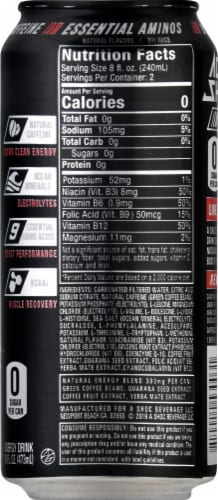 Adrenaline Shoc Shoc Wave Smart Energy Drink, 16 fl oz - Fry’s Food Stores Adrenaline Shoc Shoc Wave Smart Energy Drink, 16 fl oz - Fry’s Food Stores