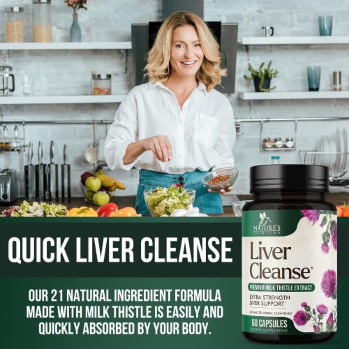 Gentle Liver Cleanse Detox And Repair Formula Herbal Liver Support