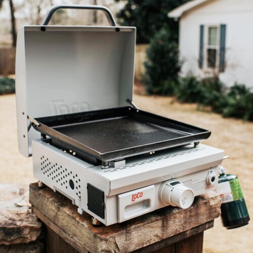 Flat top portable stove store