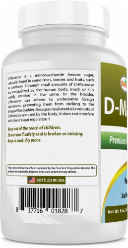 Best Naturals D-Mannose - 8 oz (227 g), 8 oz - Kroger Best Naturals D-Mannose - 8 oz (227 g), 8 oz - Kroger
