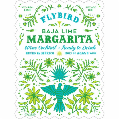 Flybird Baja Lime Margarita Mexico Wine Based Cocktail 750 Ml Harris