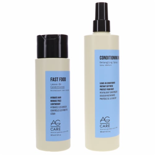 AG Care Fast Food Leave On Conditioner 8oz Conditioning Mist Detangling Spray 12 oz Combo P 20 oz Fry s Food Stores
