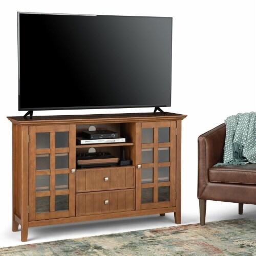 Simpli Home Acadian Tall Tv Media Stand Rustic Solid Wood 60 Inch Tv Storage Cabinet White Tall Harris Teeter
