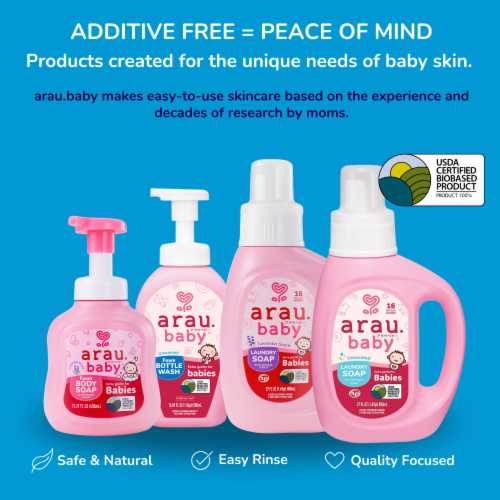 Arau Baby Foam Bottle Wash, 1 - Kroger Arau Baby Foam Bottle Wash, 1 - Kroger