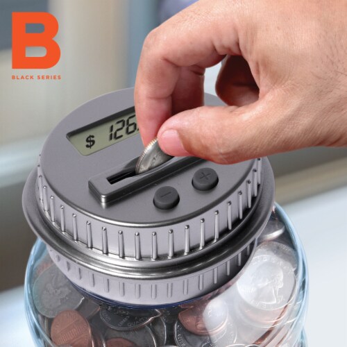 Black Series Quick Count Money Jar, 1 ct - Fred Meyer Black Series Quick Count Money Jar, 1 ct - Fred Meyer