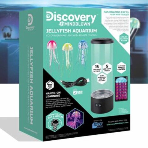 Discovery Kids #MINDBLOWN Jellyfish Aquarium, One Size - Kroger Discovery Kids #MINDBLOWN Jellyfish Aquarium, One Size - Kroger