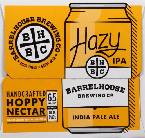 BarrelHouse Brewing Co Juicy Hazy IPA, 6 pk / 12 fl oz - Kroger BarrelHouse Brewing Co Juicy Hazy IPA, 6 pk / 12 fl oz - Kroger