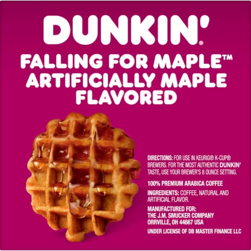 Dunkin'® Falling for Maple K-Cup Coffee Pods, 10 ct - Kroger Dunkin'® Falling for Maple K-Cup Coffee Pods, 10 ct - Kroger