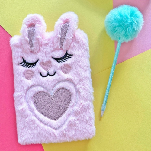 Wrapables Plush Journal, A5 Lined Notebook Diary, Bunny Ears, 1 Piece ... Wrapables Plush Journal, A5 Lined Notebook Diary, Bunny Ears, 1 Piece ...