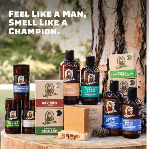 Dr Squatch All Natural Bar Soap For Men 3 43 X 3 62 X 5 59 Inches
