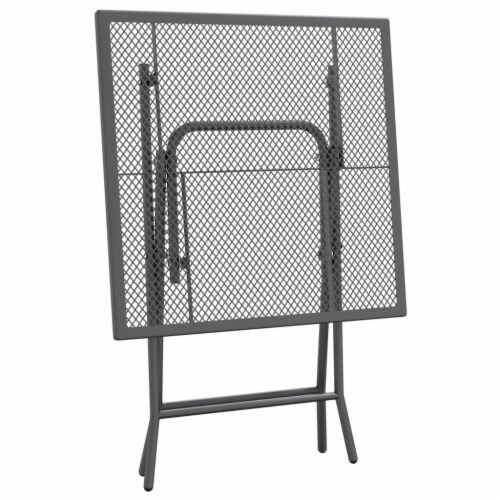vidaXL Patio Table 23.6 x23.6 x28.3 Expanded Metal Mesh Anthracite 23.6 x23.6 x28.3 1 Fry s Food Stores