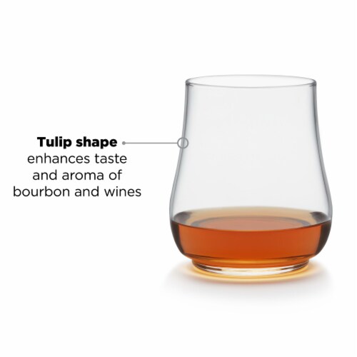 Libbey Perfect For Everything Stackable Stemless Glasses Set Of 6 6