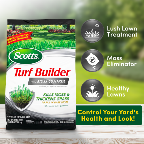 Scotts Turf Builder Moss Control Killer Grass Lawn Food 10 000 Square Feet 1 Piece Fred Meyer