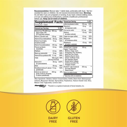 Nature's Way® Alive!® Women's 50+ Complete Multivitamin Tablets, 50 ct ... Nature's Way® Alive!® Women's 50+ Complete Multivitamin Tablets, 50 ct ...