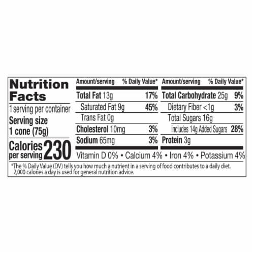 Good Humor King Cone Frozen Dairy Dessert Cones, 1 ct - Fry’s Food Stores Good Humor King Cone Frozen Dairy Dessert Cones, 1 ct - Fry’s Food Stores