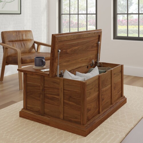 Sauder Cottage Road Modern Coffee Table in Grand Walnut 1 Pay Less Super Markets