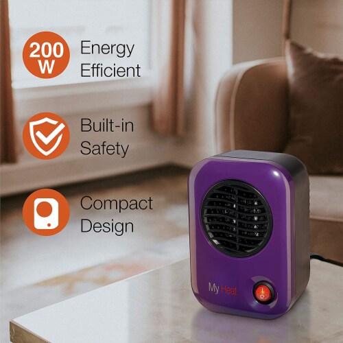 Lasko 106 MyHeat Portable Personal Electric 200 W Ceramic Space Heater ... Lasko 106 MyHeat Portable Personal Electric 200 W Ceramic Space Heater ...