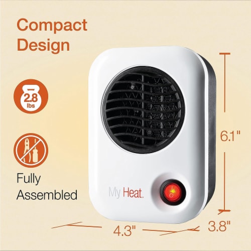 Lasko 101 MyHeat Portable Personal Electric 200W Ceramic Space Heater ... Lasko 101 MyHeat Portable Personal Electric 200W Ceramic Space Heater ...